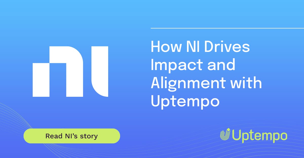 NI Drives Impact and Alignment with Uptempo