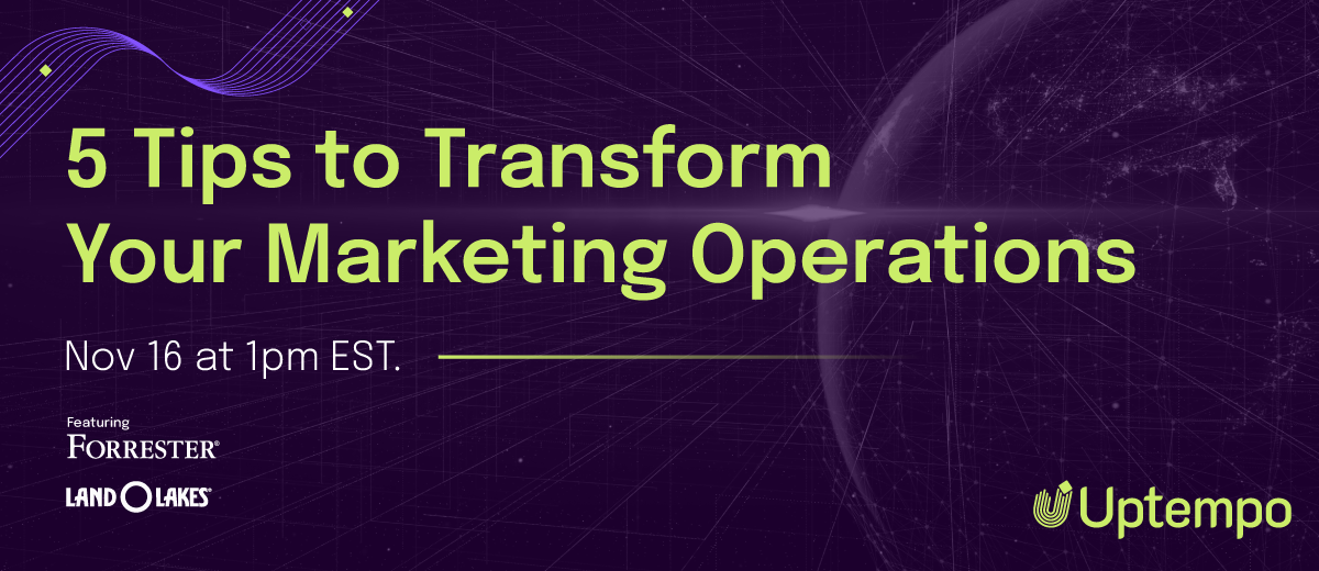 Plan Smart. Pivot Fast. Series with Forrester | Uptempo